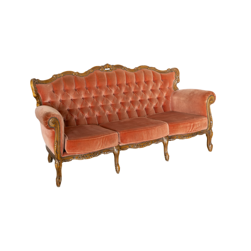 Vintage Lounge Suite – Rouge Pink - Elderberry Event HireVintage Lounge ...