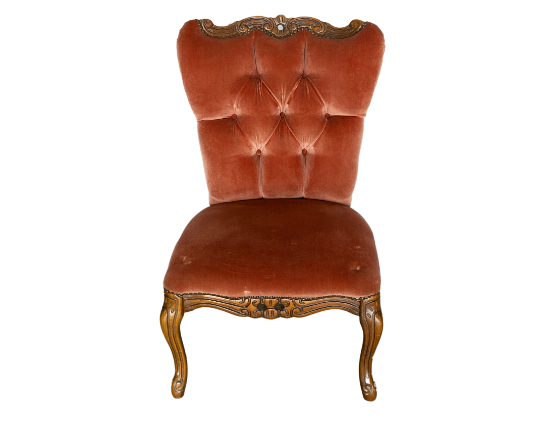 Vintage Velvet Chair – Rouge Pink - Elderberry Event HireVintage Velvet ...