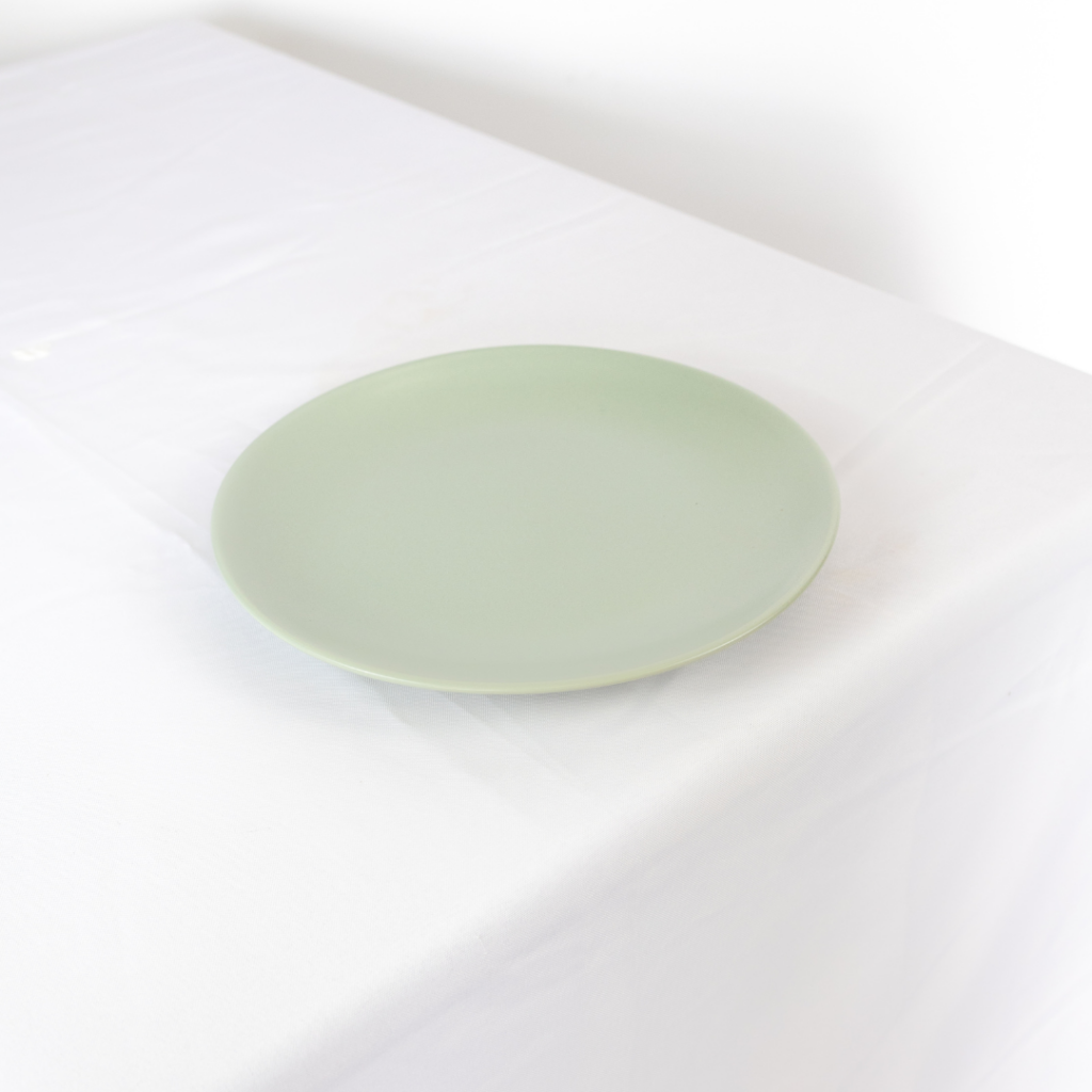 Plate Side – Matte Sage - Elderberry Event Hire