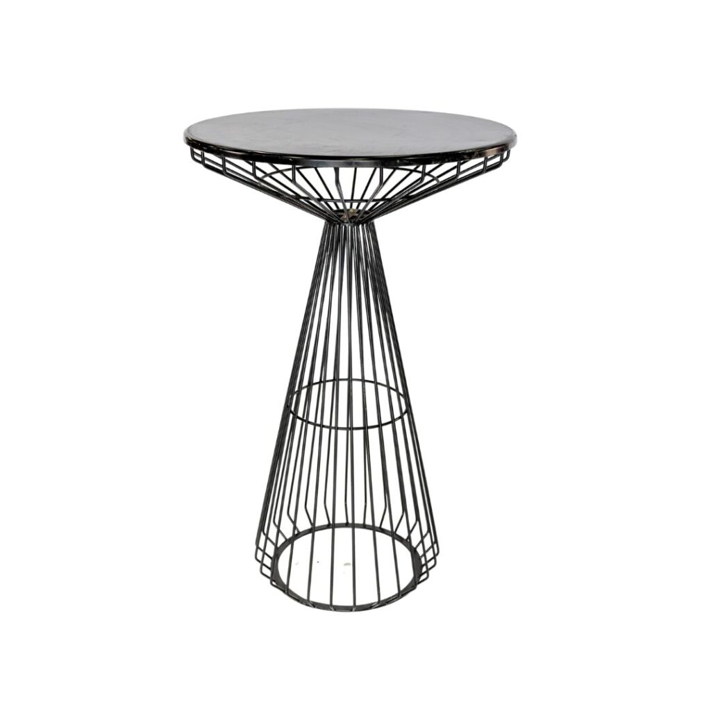 Wire Bar Table – Black - Elderberry Event HireWire Bar Table - Black ...