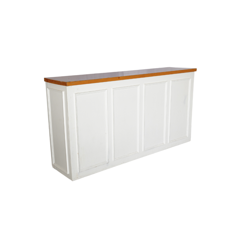 White Round Bar - Elderberry Event Hire