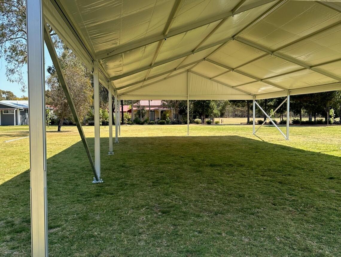 Clear Span Marquee- 10m x 20m - Elderberry Event HireClear Span Marquee ...