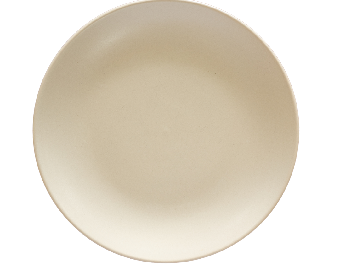 Plate Dinner – Matte Beige - Elderberry Event HirePlate Dinner - Matte ...
