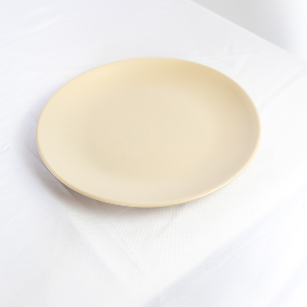 Plate Dinner – Matte Beige - Elderberry Event HirePlate Dinner - Matte ...